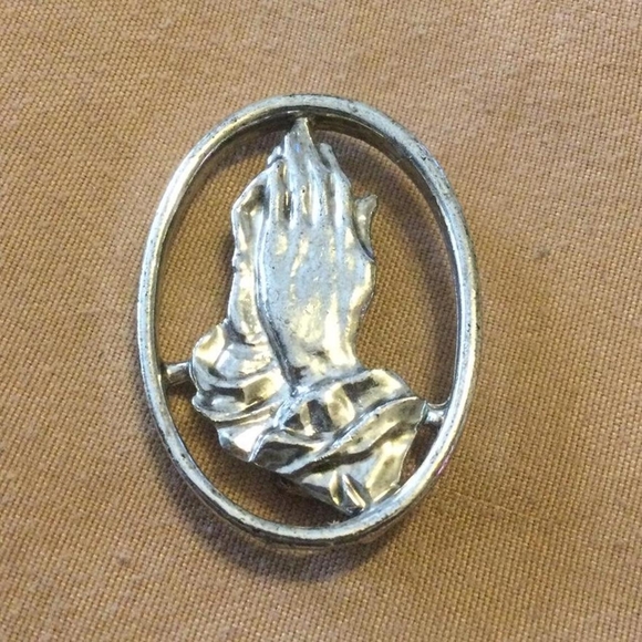 Jewelry | Praying Hands Pin | Poshmark